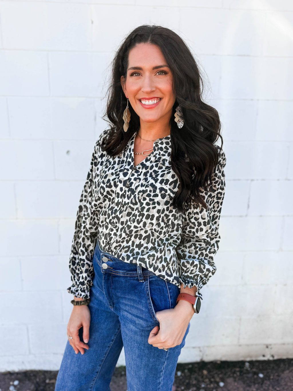 Alyssa Leopard Top – IKT