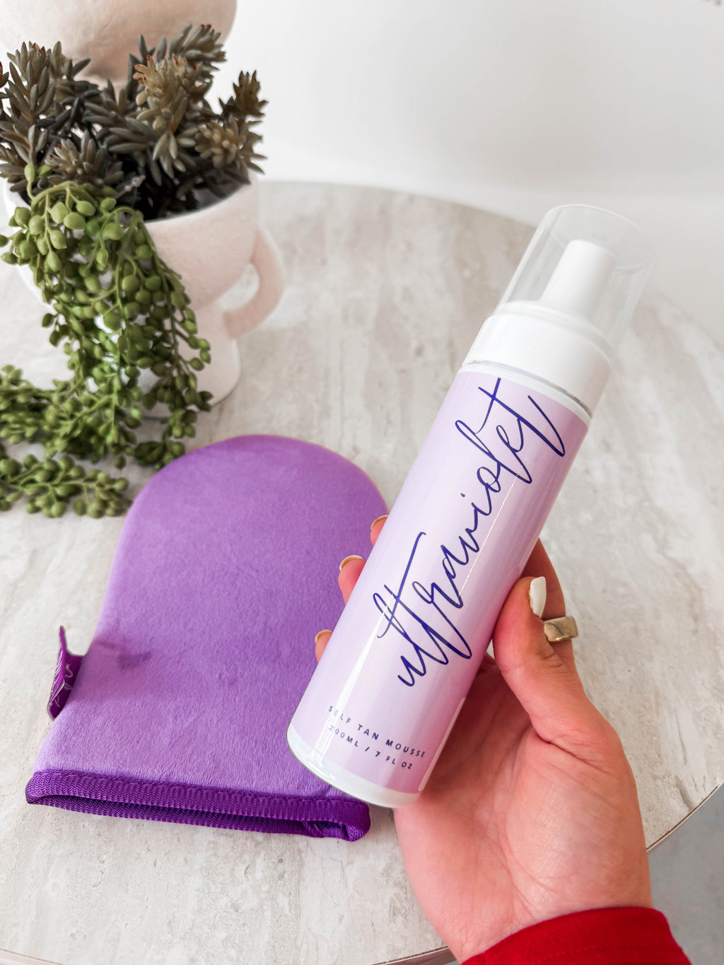 Ultra Violet Self Tanner & Mitt-7 oz. – IKT